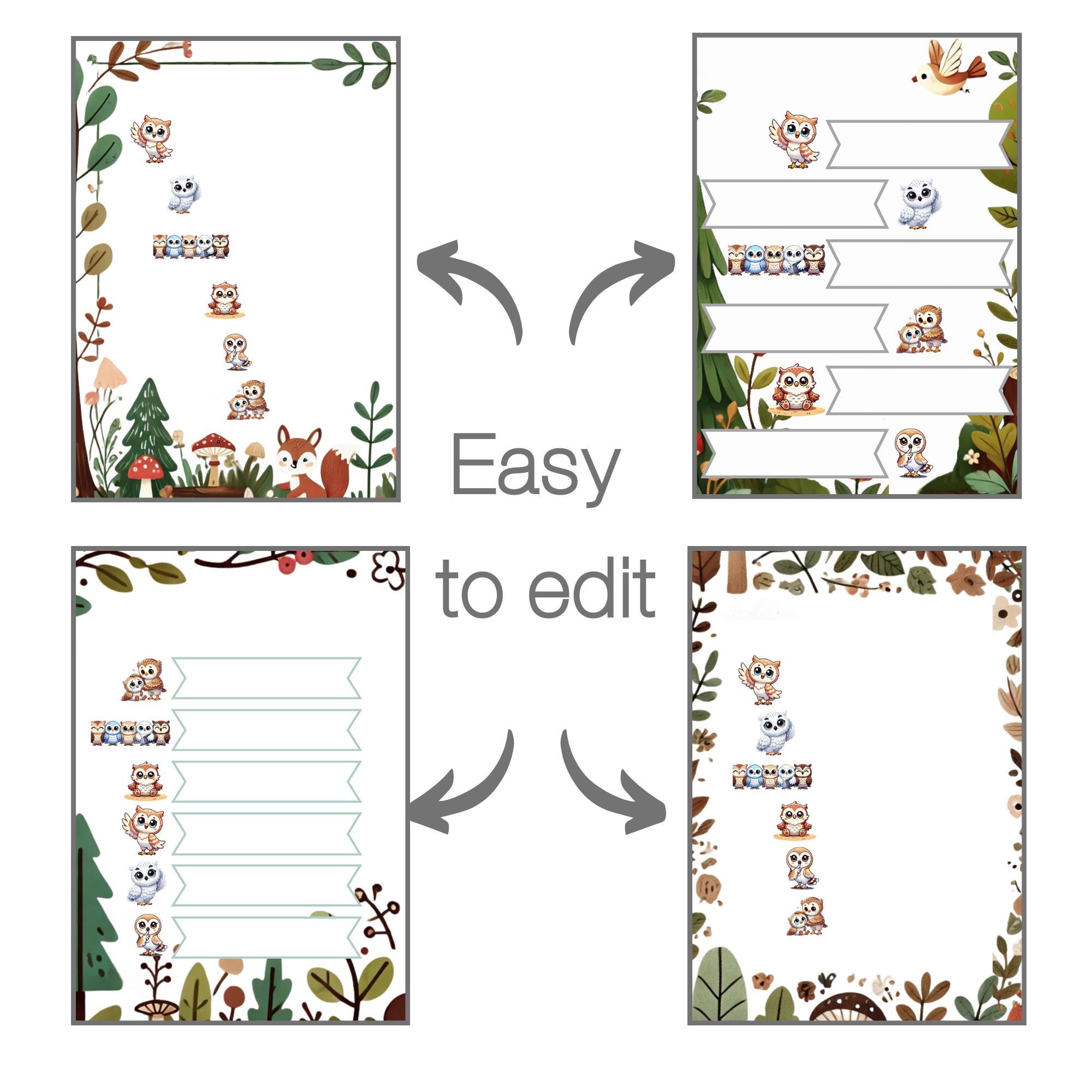 Owl Theme Classroom Rules Posters Printable - Class Rules Posters for ...