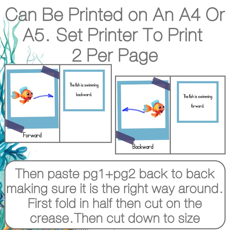 Under the Sea Classroom Theme | Prepositions | Learning Positions With ...