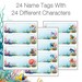 Under the Sea Classroom Theme - Classroom Name Tags Printable | Name ...