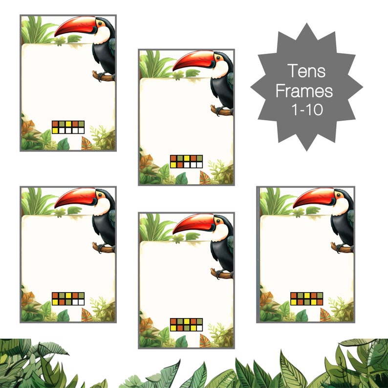 Jungle Classroom Theme | Number Flashcards | Number Posters | Editable ...