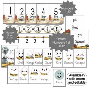 Farm Theme Classroom Decor Bundle Printables - Includes 15 Amazing Farm ...