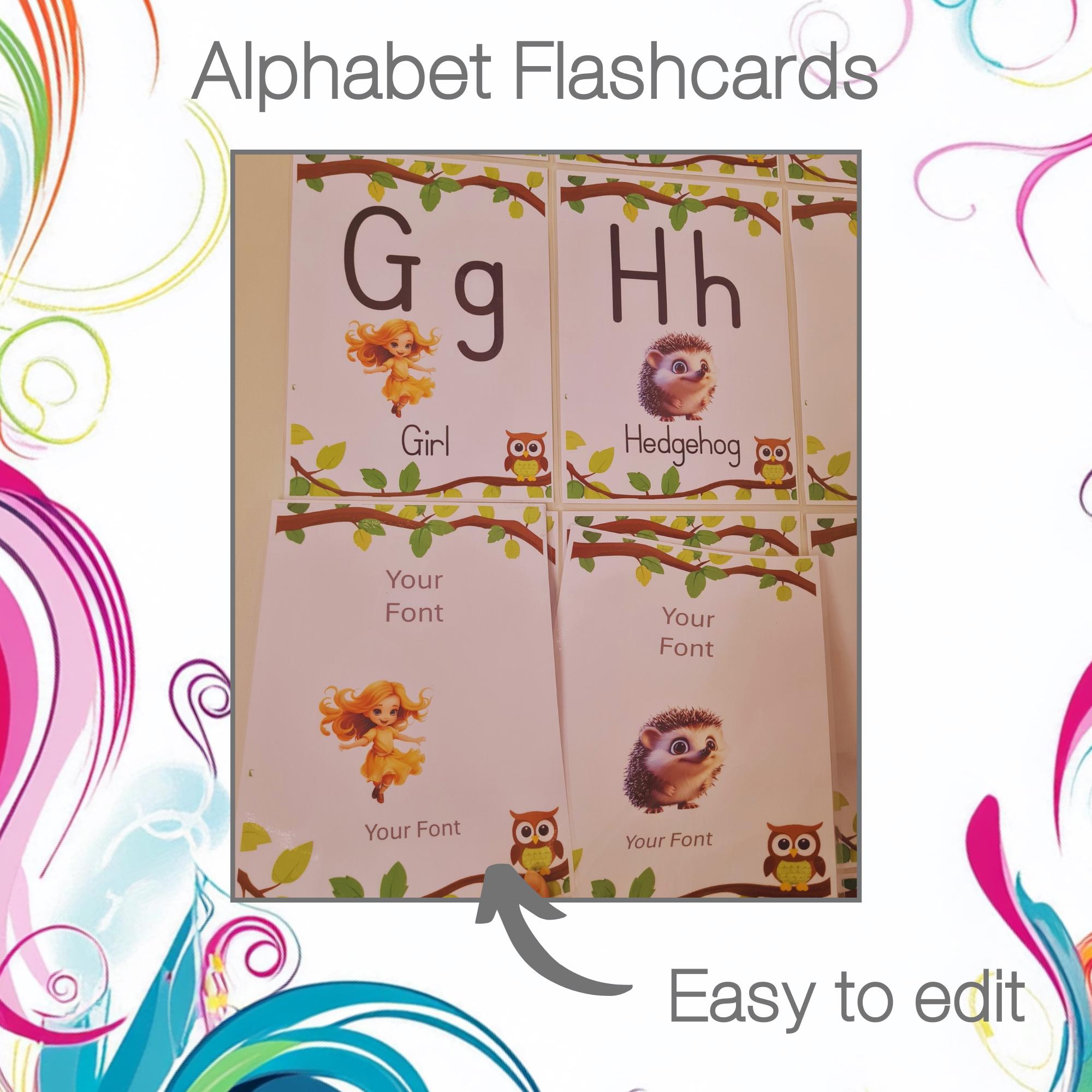 Colorful Classroom Theme Alphabet Posters | Classroom Decor | Phonics ...