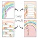 BOHO RAINBOW Classroom Rules Posters | Editable | Pastel Rainbow ...