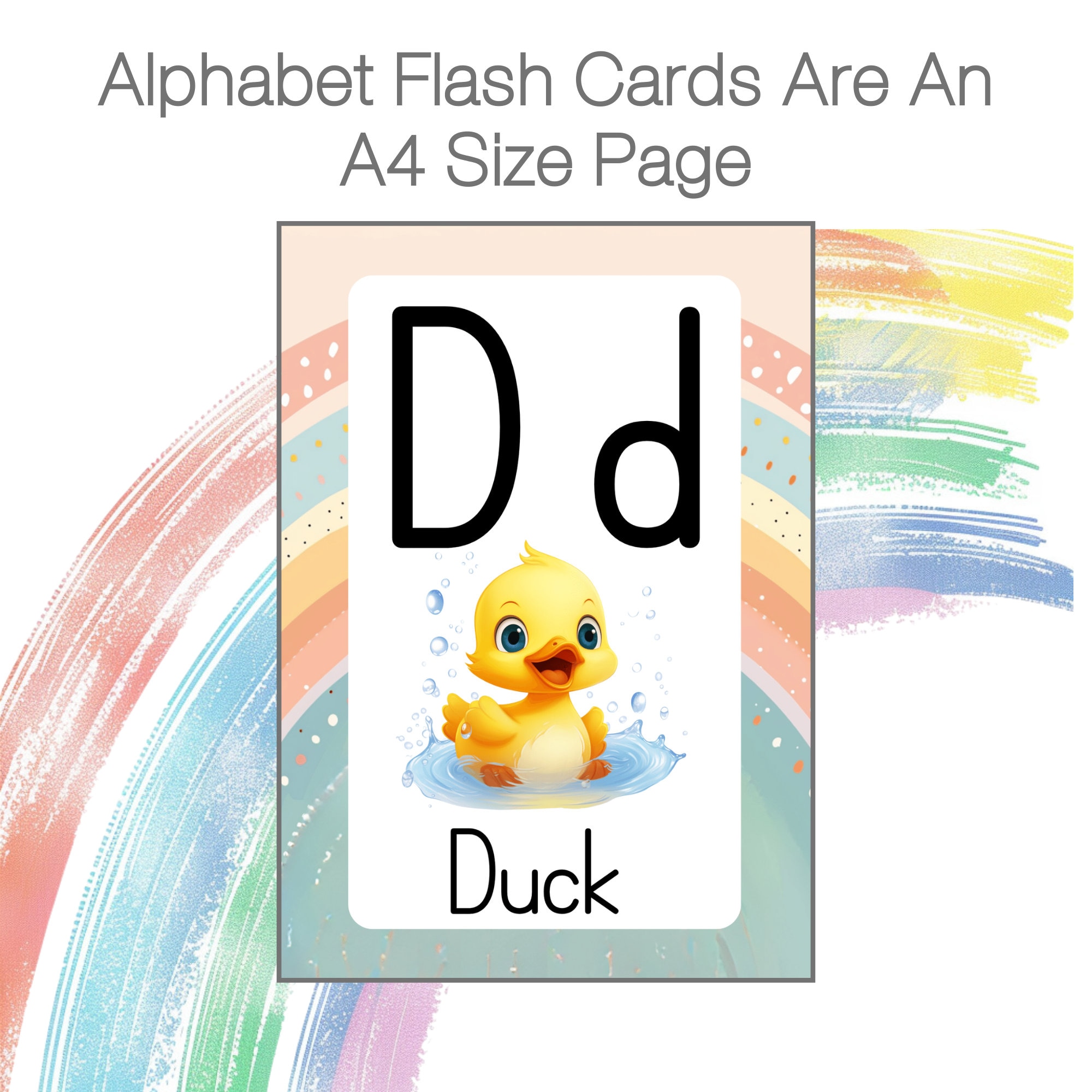 Boho Rainbow Theme Classroom Decor | Alphabet Posters | Editable ...