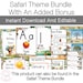 Safari Theme Classroom Rules Posters Printable - Class Rules for ...