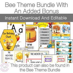 Bee Theme Classroom | 2D Shapes | Math Shape Posters | Printable 2D ...