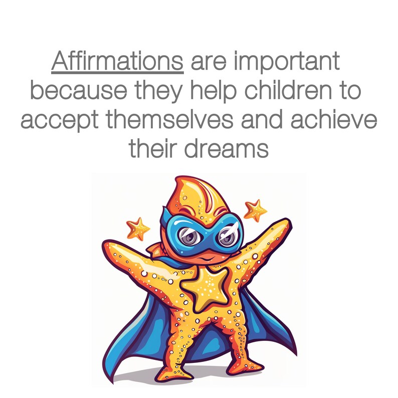 UNDER THE SEA Theme Affirmation Station and Feelings Chart | Positive ...