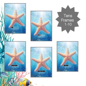 Under the Sea Classroom Theme | Number Flashcards | Number Posters ...