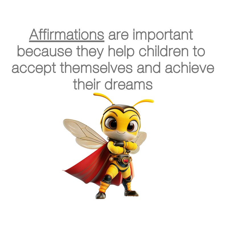 Bee Theme Affirmation Station and Feelings Chart | Editable ...