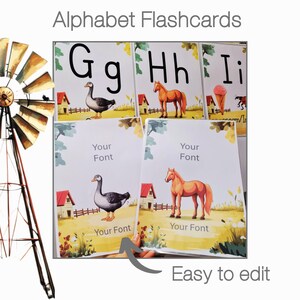 Farm Theme Classroom Alphabet Posters | Classroom Decor | Phonics ...