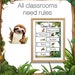 Jungle Theme Classroom Rules Posters Printable - Class Rules for ...