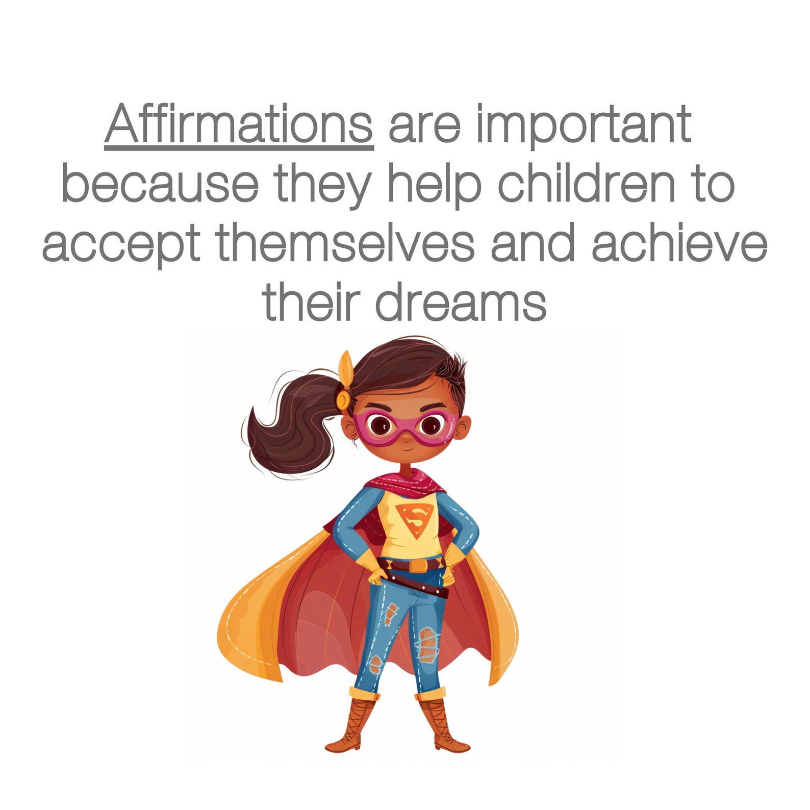 BOHO RAINBOW Affirmation Station and Feelings Chart | Positive ...