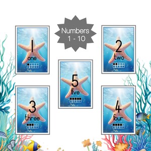 Under the Sea Classroom Decor Bundle Printables Includes 7 Amazing ...