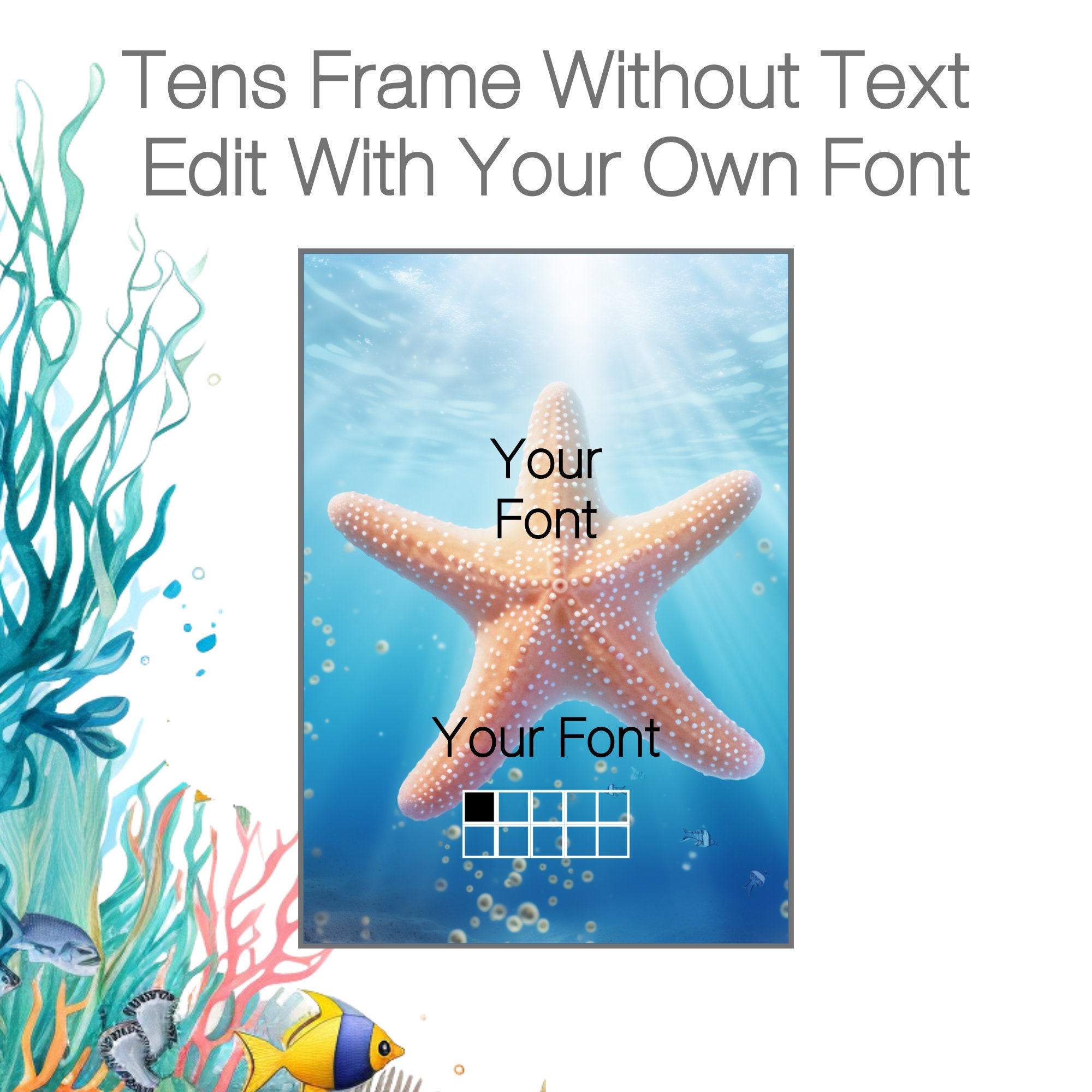 Under the Sea Classroom Theme | Number Flashcards | Number Posters ...