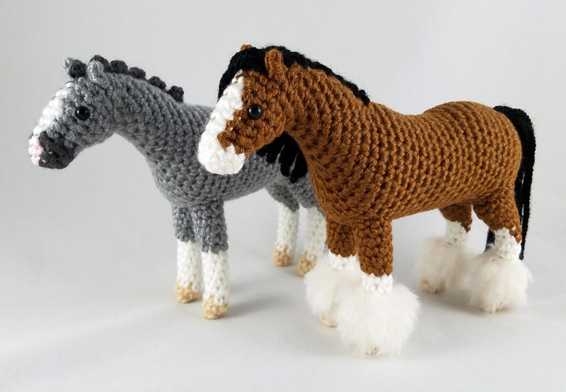 Horse Crochet Pattern PDF - Etsy