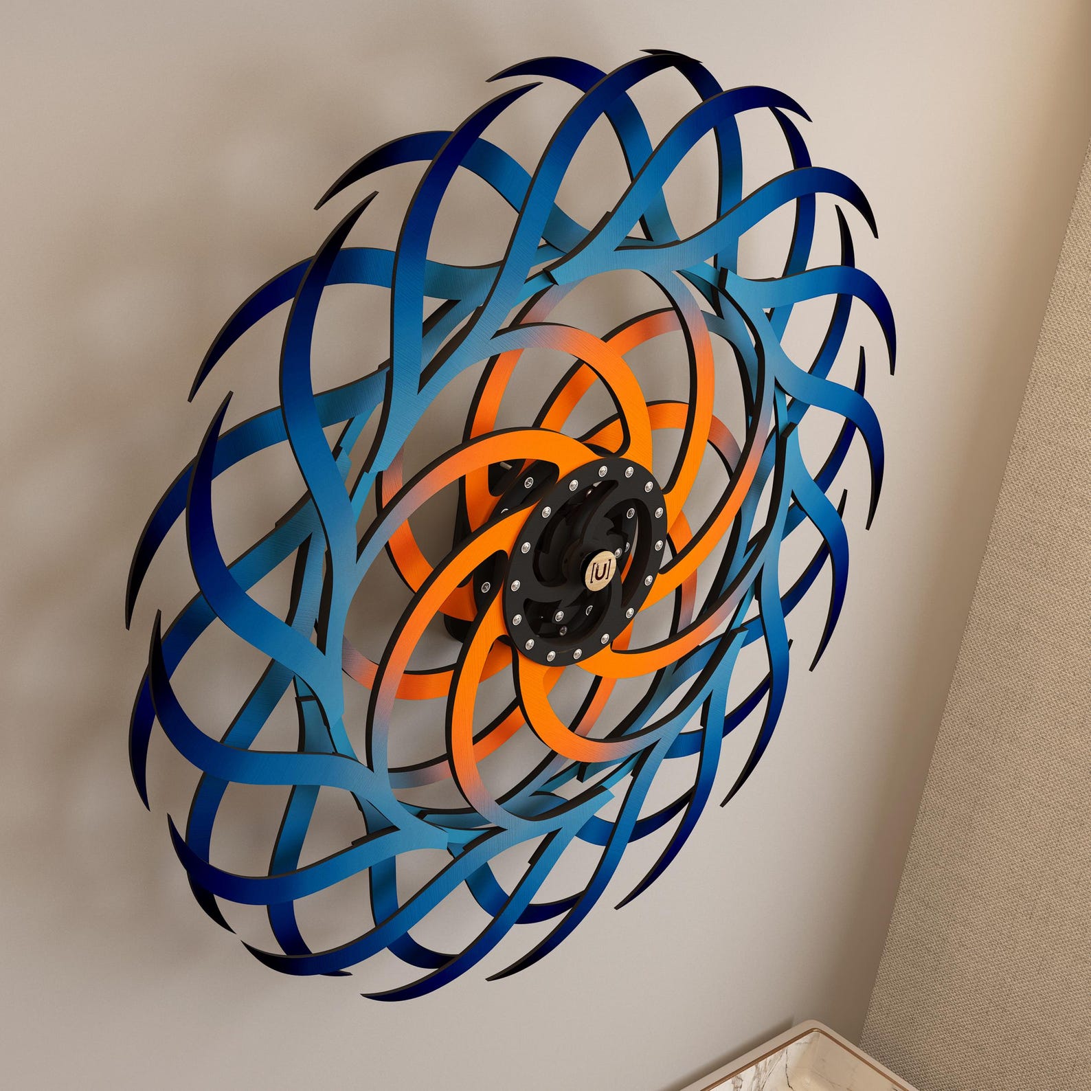 Ocean - Kinetic Sculpture, Wall Sculpture, Unique Wall Decor Art ...