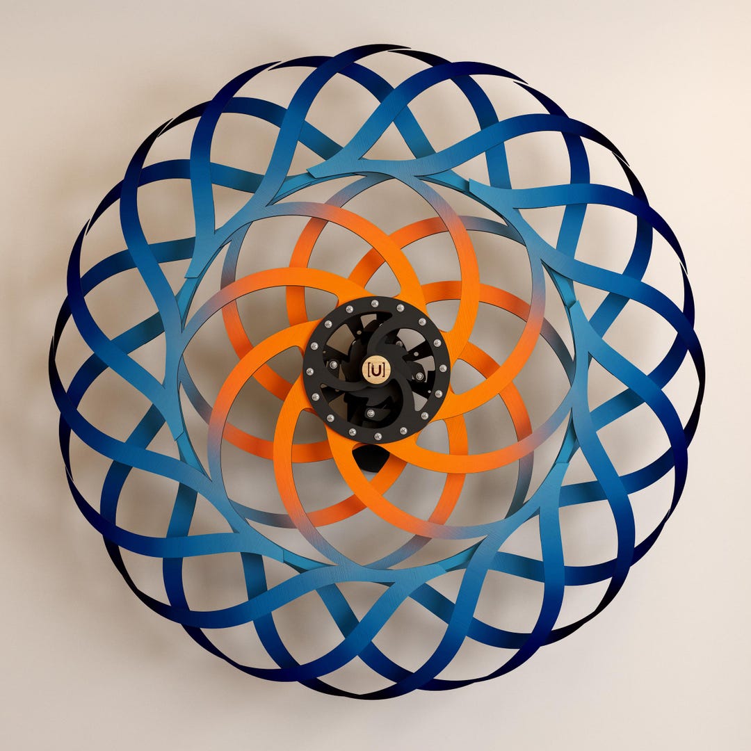 Ocean - Kinetic Sculpture, Wall Sculpture, Unique Wall Decor Art ...