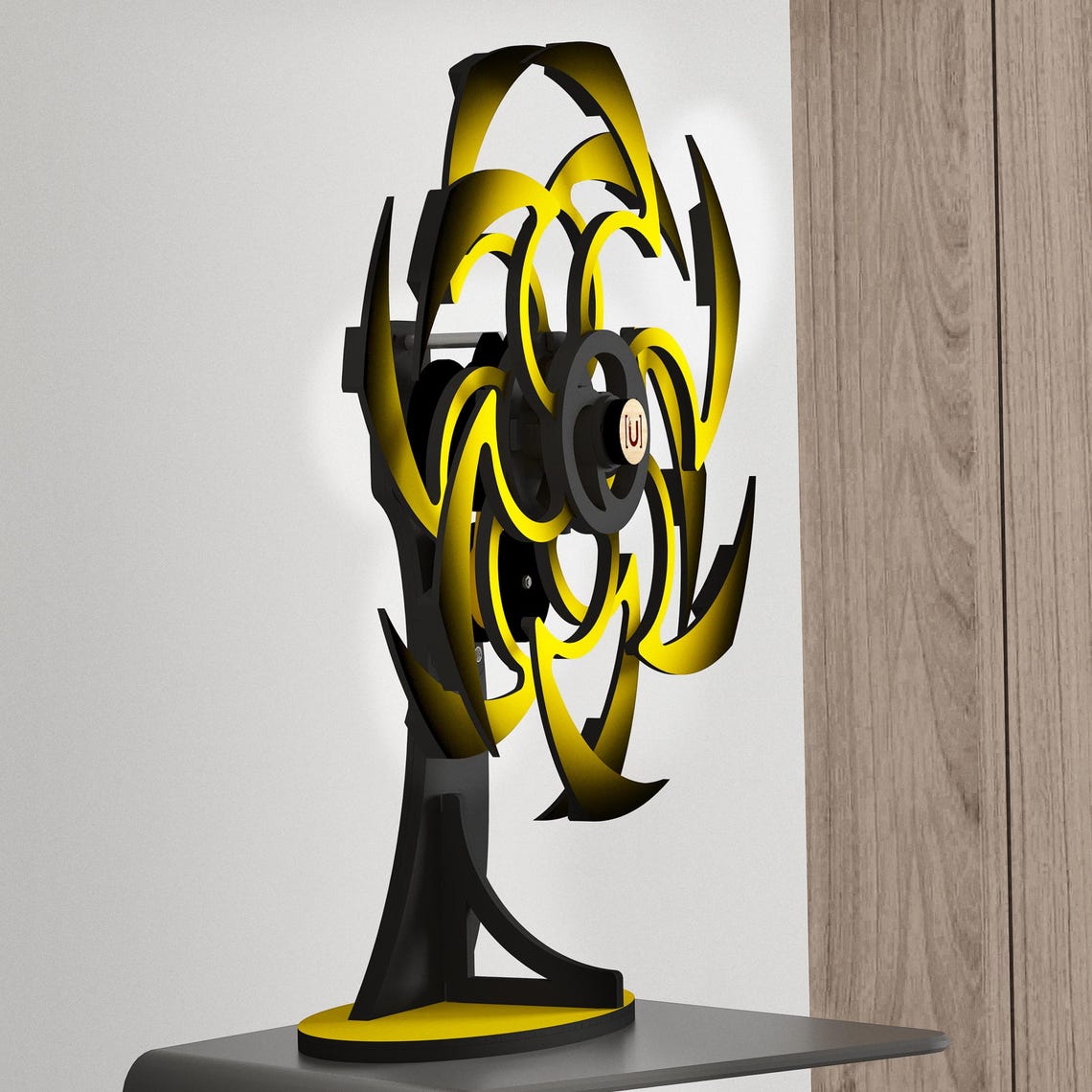 Lotus-desk Kinetic Sculpture, Wall or Desk Sculpture, Art, Sacred ...