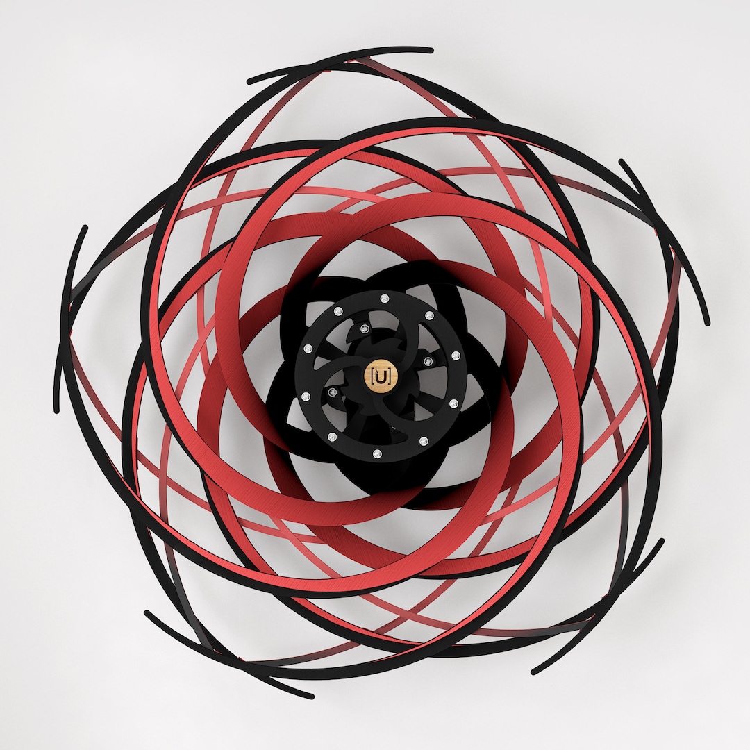 Genesys Kinetic Sculpture: Wooden 3D Wall Art, Infinity Spin - Etsy ...