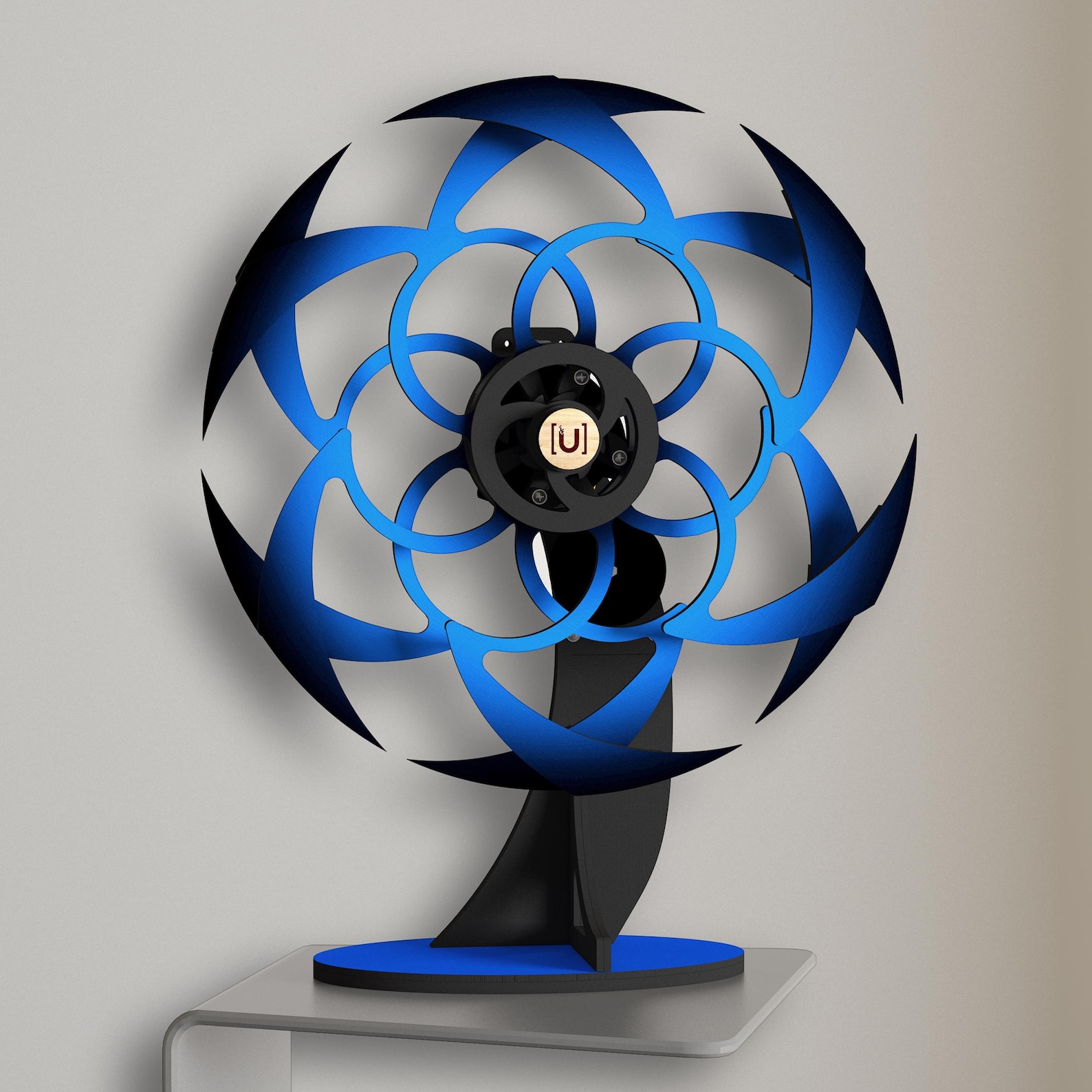 Lotus-desk Kinetic Sculpture, Wall or Desk Sculpture, Art, Sacred ...