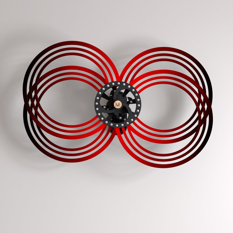 Infinite Kinetic Wall Sculpture: Handmade Wooden 3D Art - Etsy