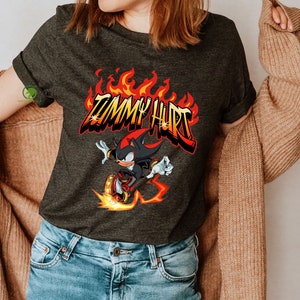 Sonic X Shirt Tummy Hurt Shadow Funny Shirt, Meme Sonic Shirts, Ironic ...