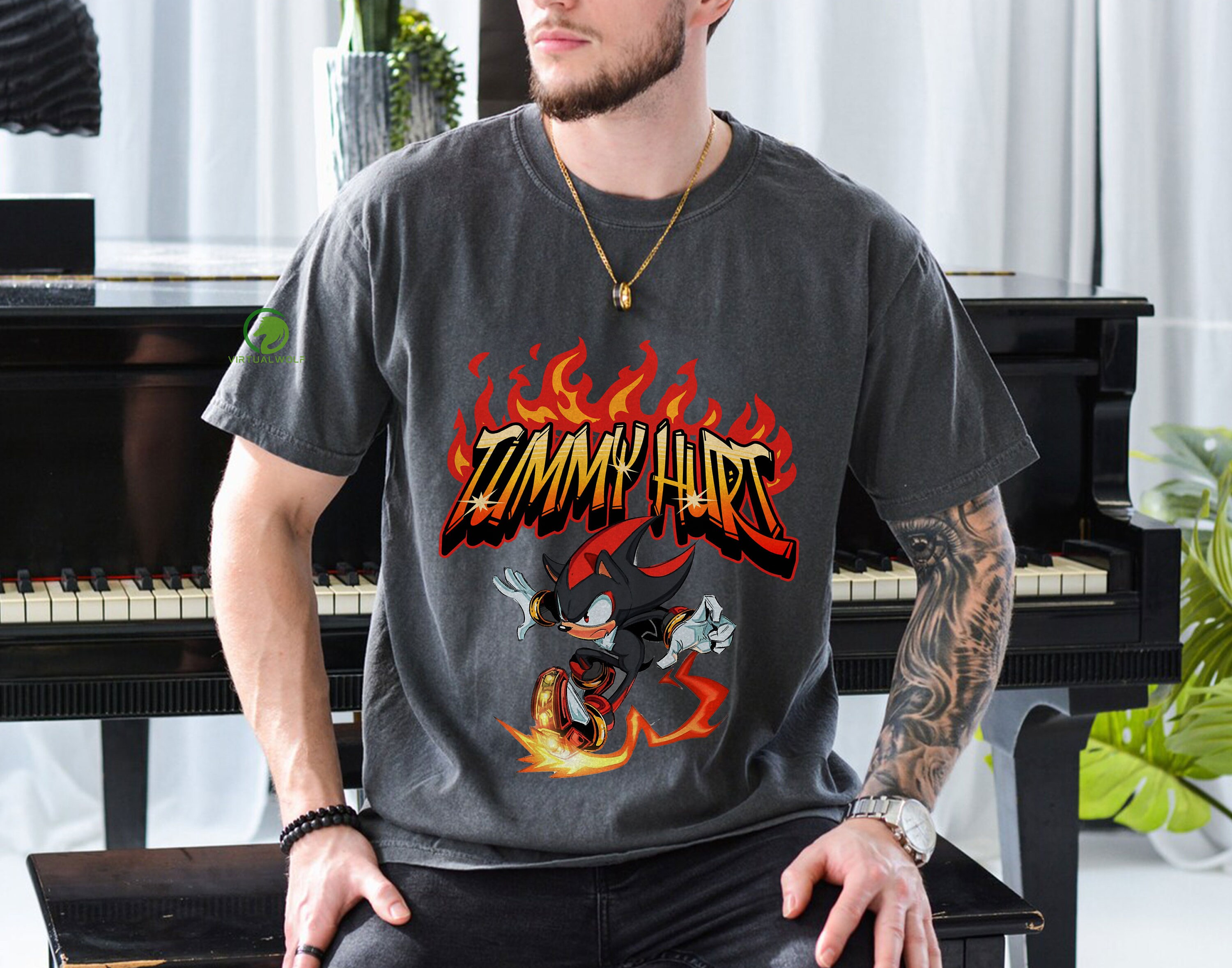 Sonic X Shirt Tummy Hurt Shadow Funny Shirt, Meme Sonic Shirts, Ironic ...