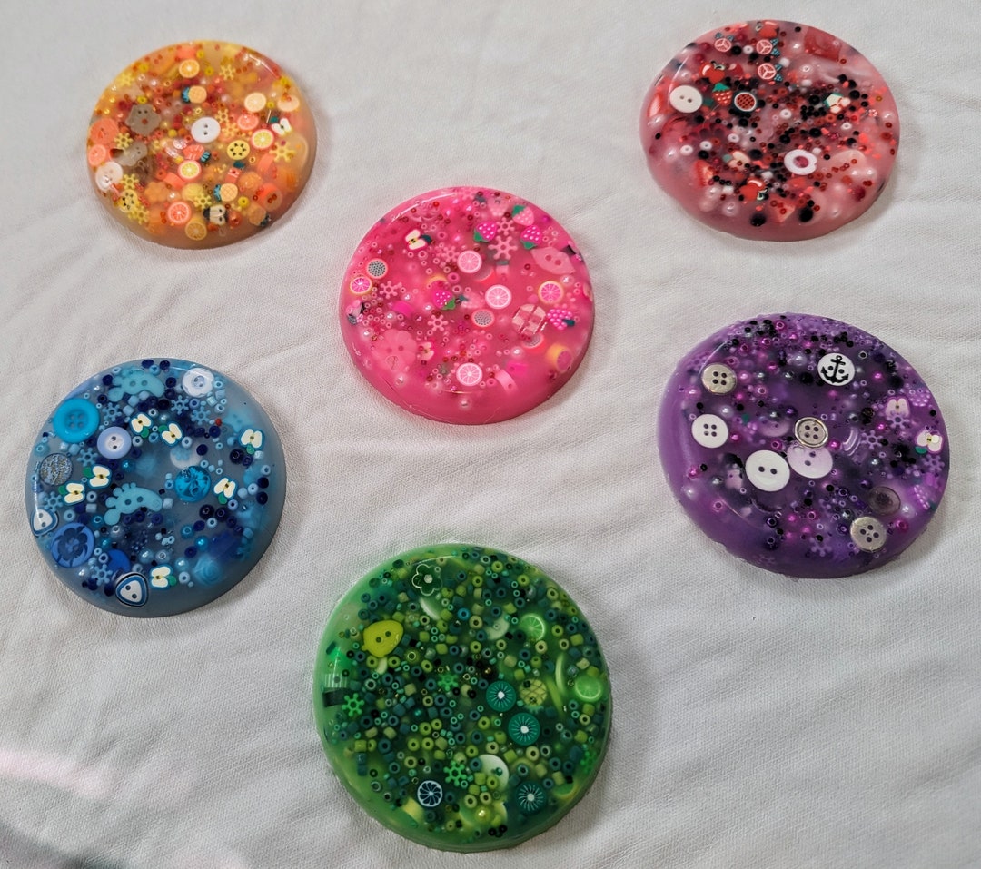 Rainbow Colored Pick Pads- Glow in the Dark! - Etsy