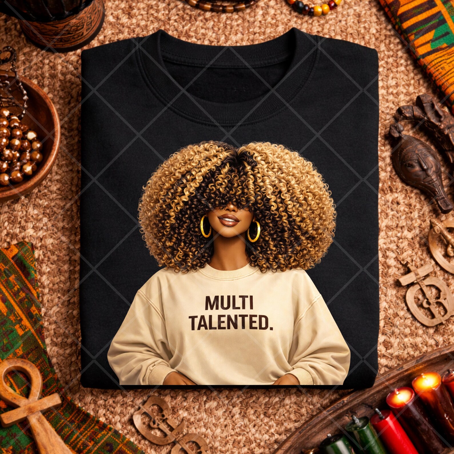 Afro Glam PNG Bundle | Black Woman Clipart, Sublimation Designs ...