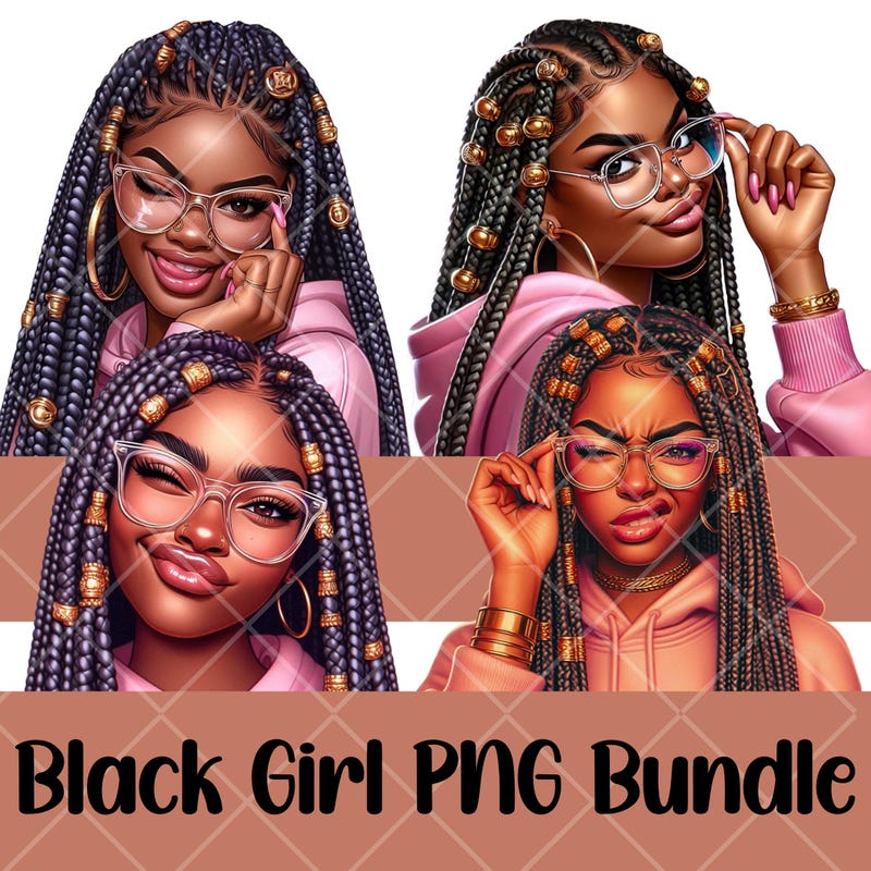 Box Braids Art - Etsy