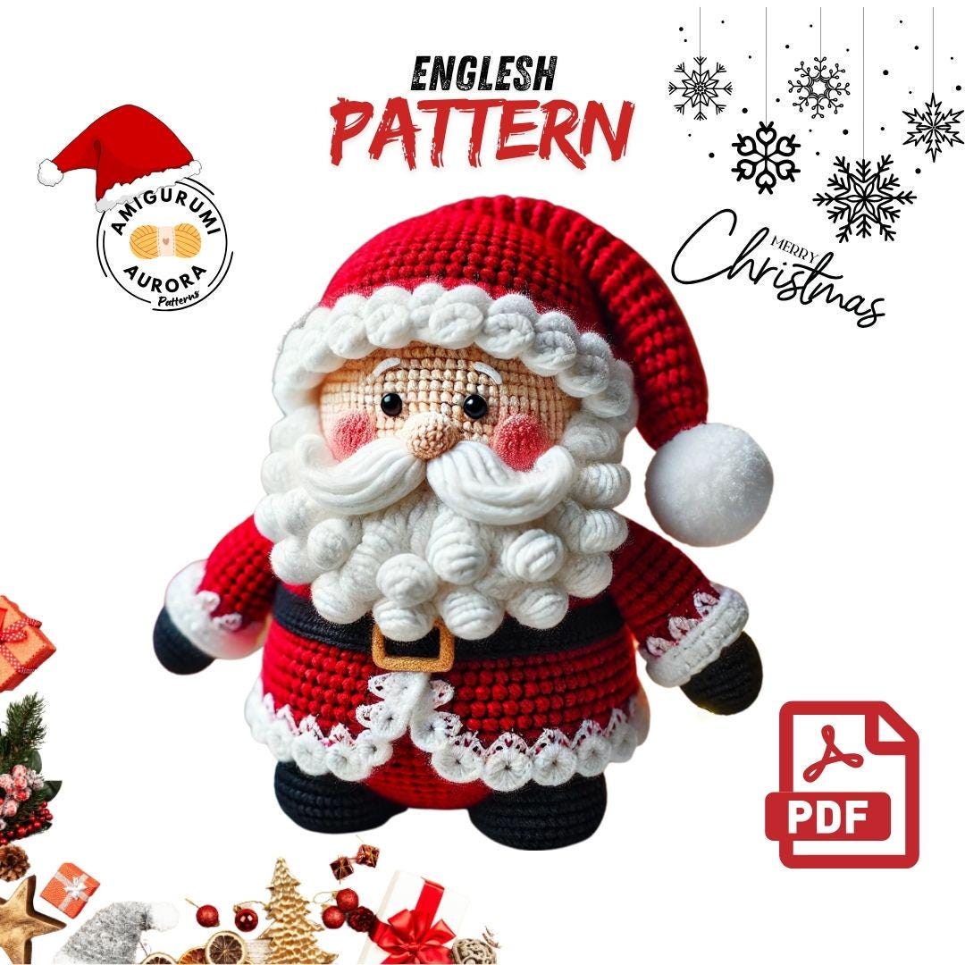 Amigurumi Santa Claus Crochet Pattern – DIY Christmas Amigurumi ...