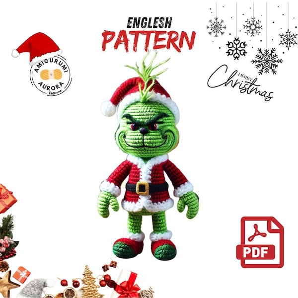 Baby Grinch Doll - Etsy