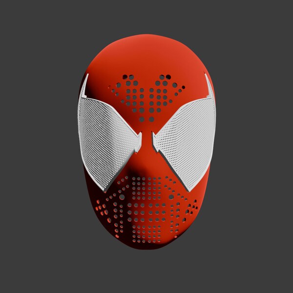 Scarlet Spiderman Costume - Etsy