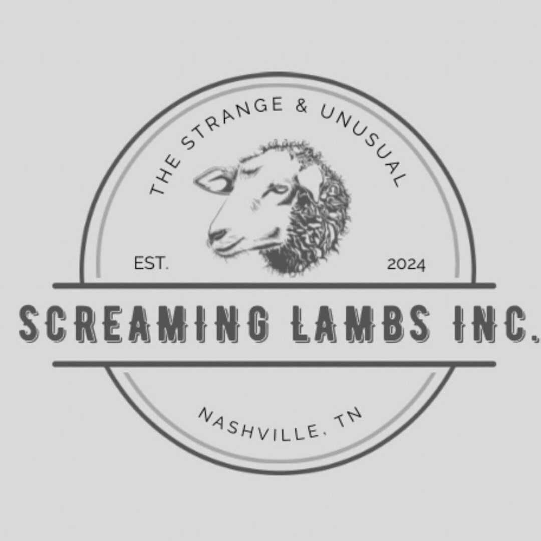 Screaming Lambs Inc. Vintage Logo Horror Apparel - Etsy