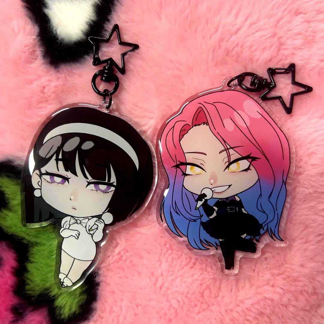 Alien Stage Mizi and Sua Acrylic Epoxy Keychain Charms - Etsy