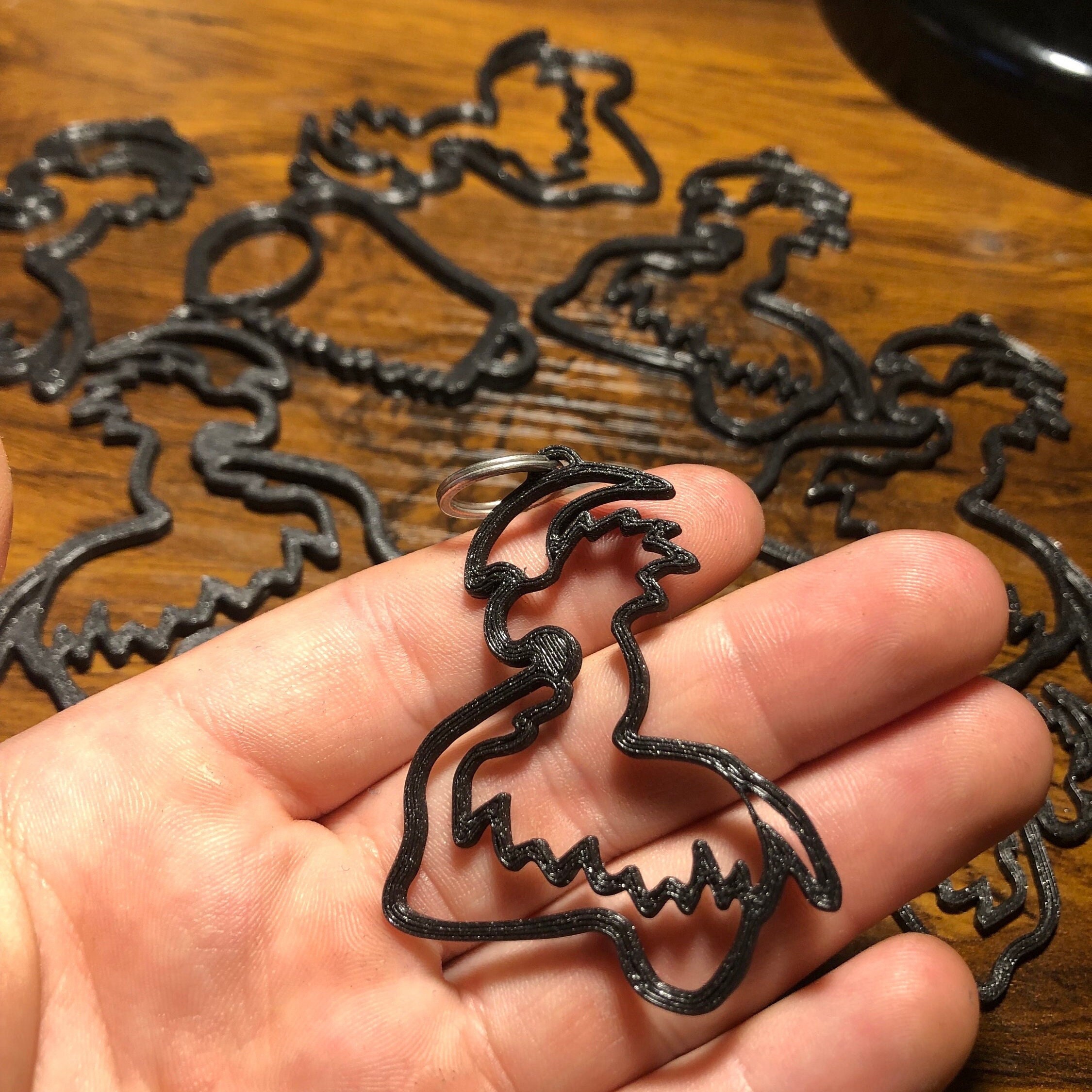 Rimworld Thumbro Keychain Silhouette - Etsy