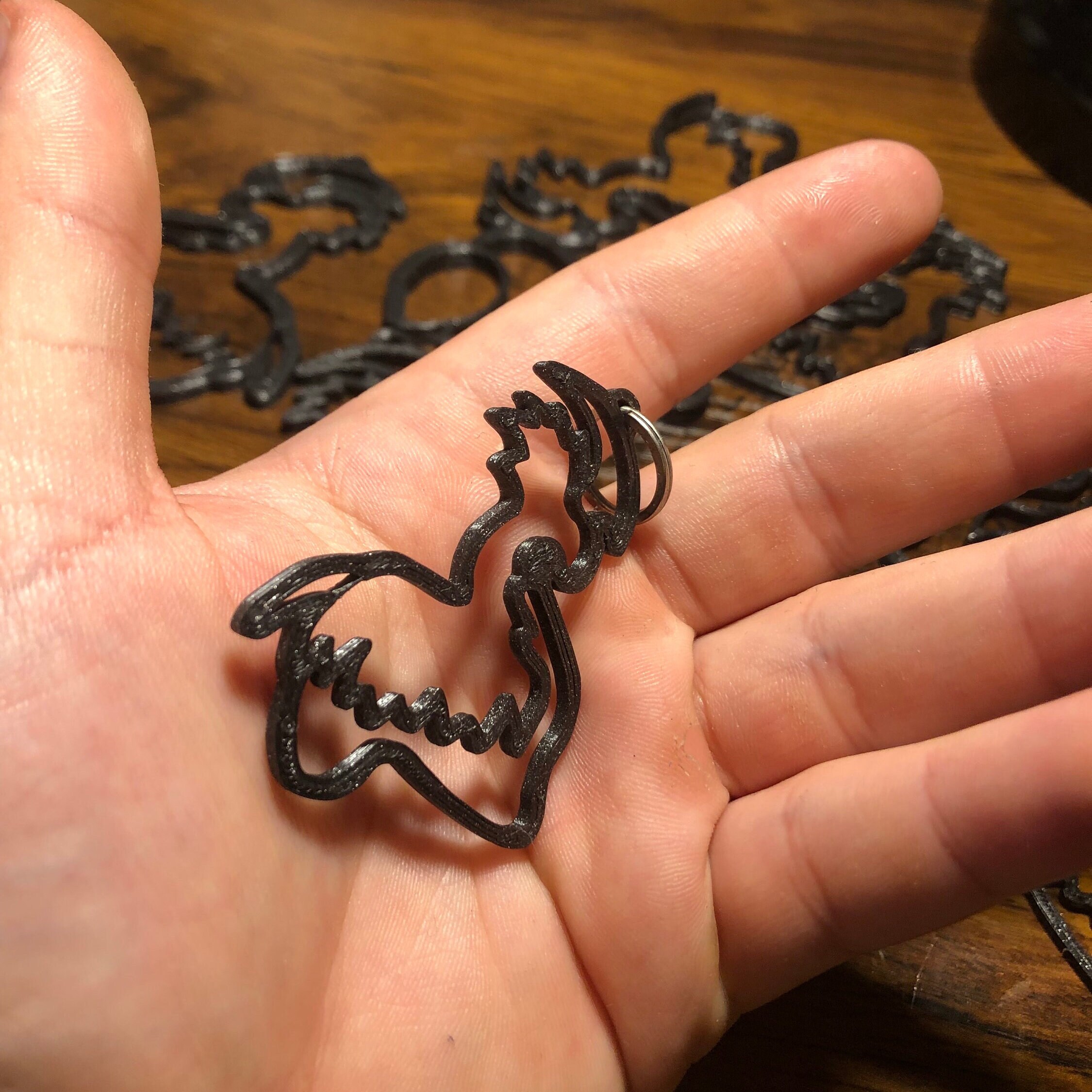 Rimworld Thumbro Keychain Silhouette - Etsy