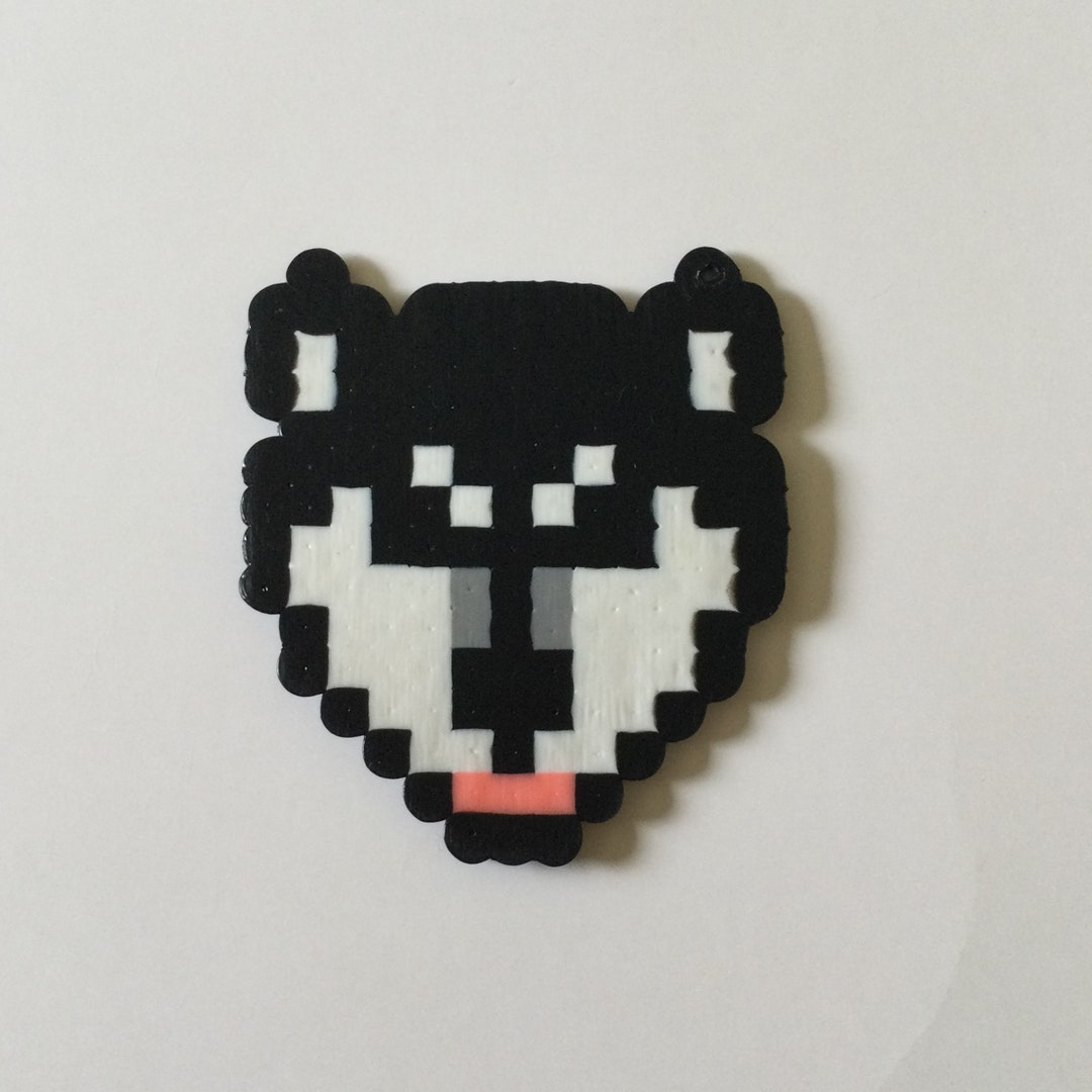 Pearler Bead Husky Figure - Etsy