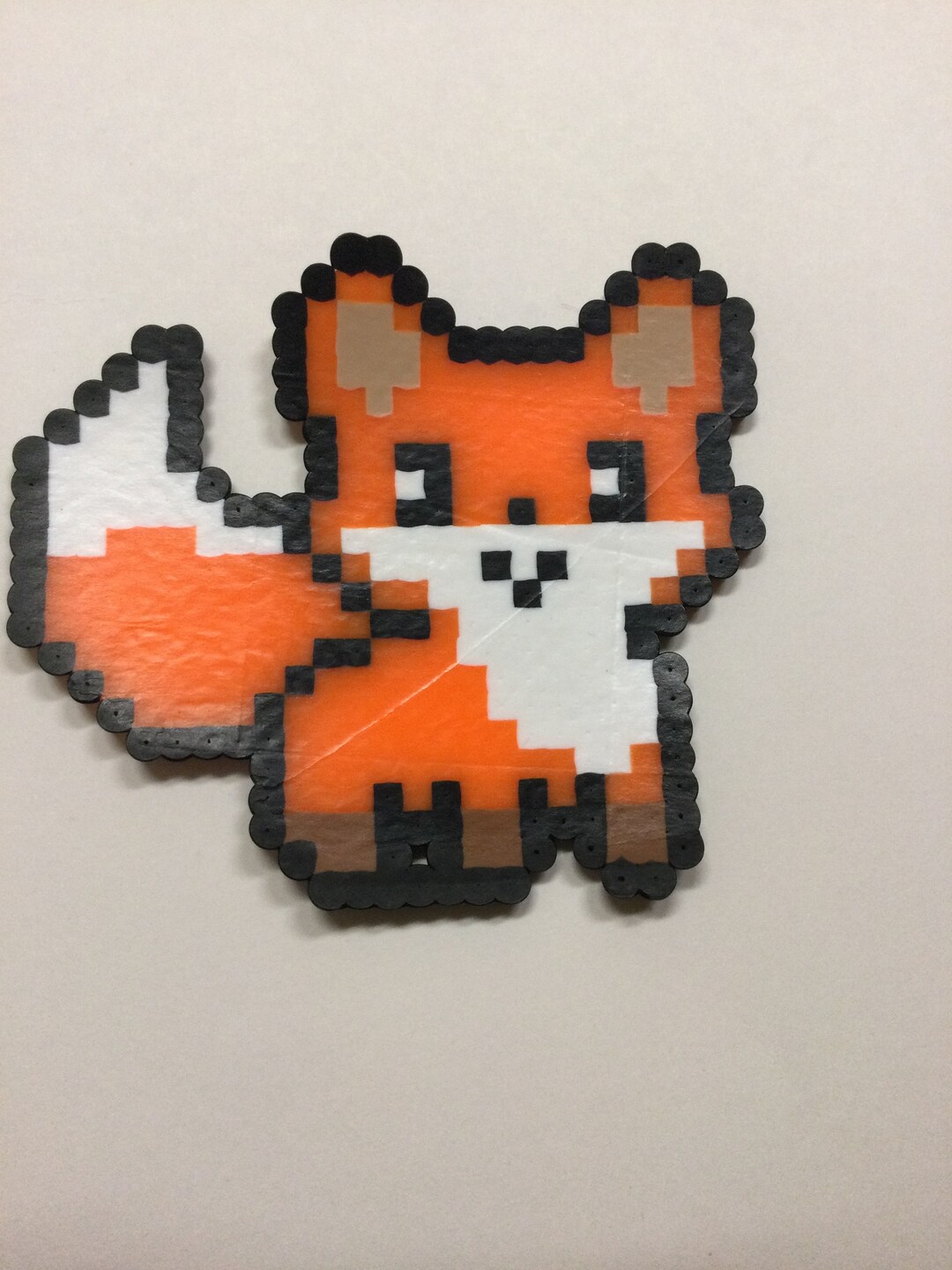Cute Pearler Bead Fox - Etsy