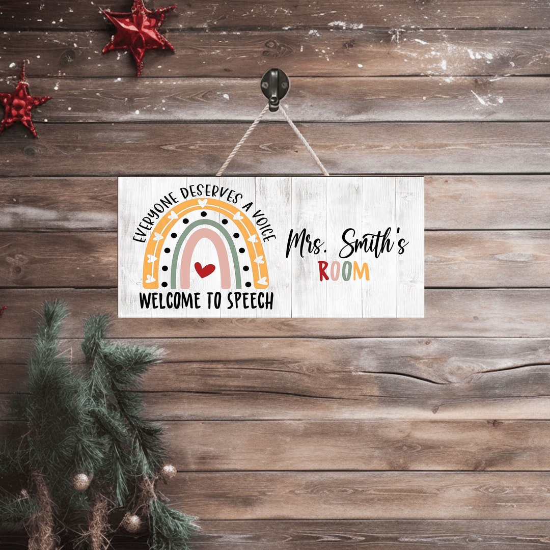 Welcome to Speech Sign Speech Teacher Sign Speech Therapist - Etsy