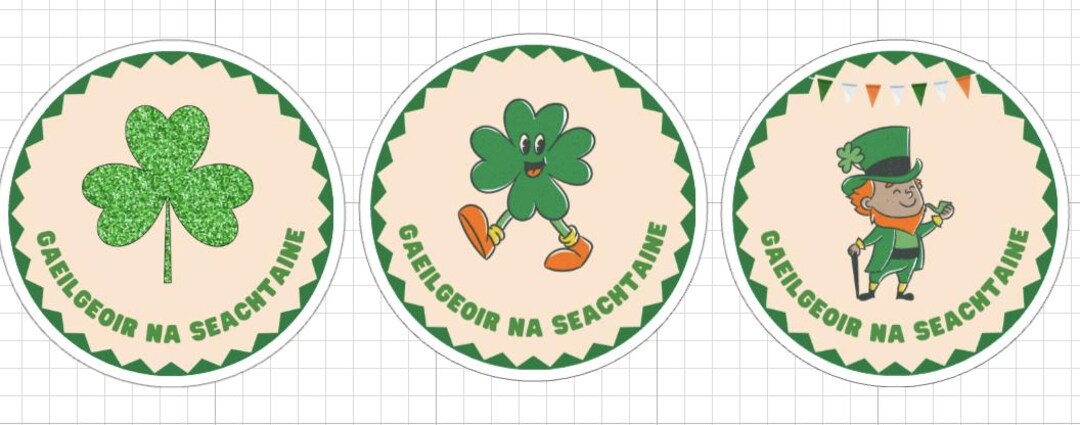 36 Teacher Irish Reward Stickers Gaeilgeoir Na Seachtaine Irish Speaker ...
