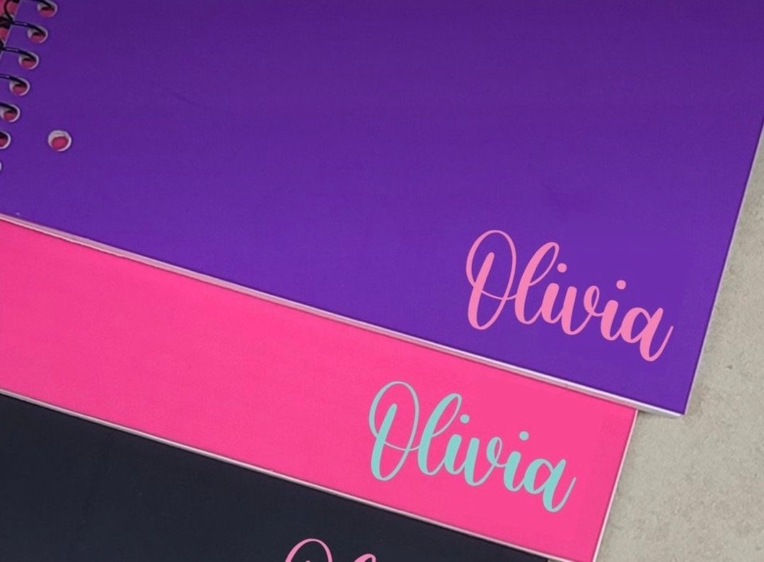 Personalised Vinyl Stickers & Labels – Customisable in Size, Font, and ...
