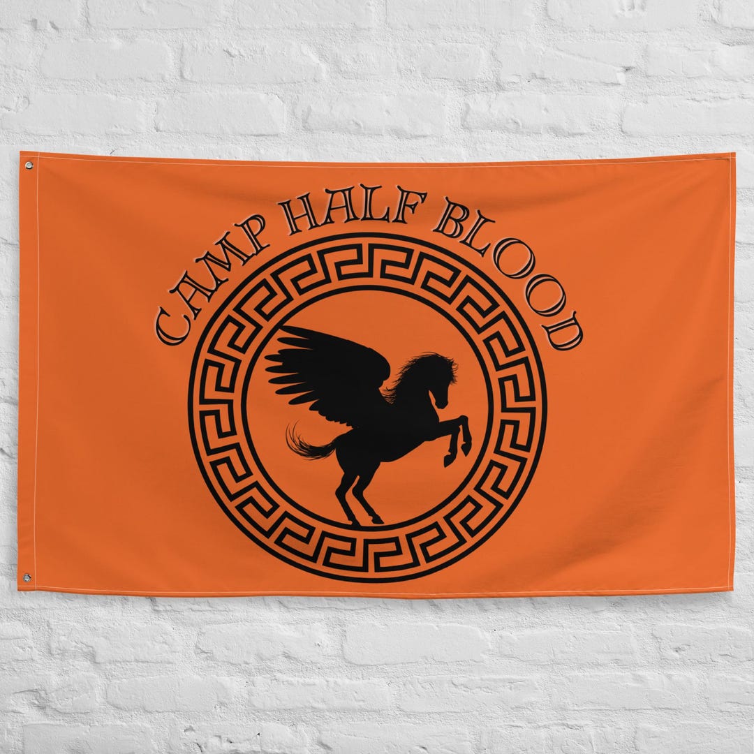 Camp Half Blood Flag - Etsy
