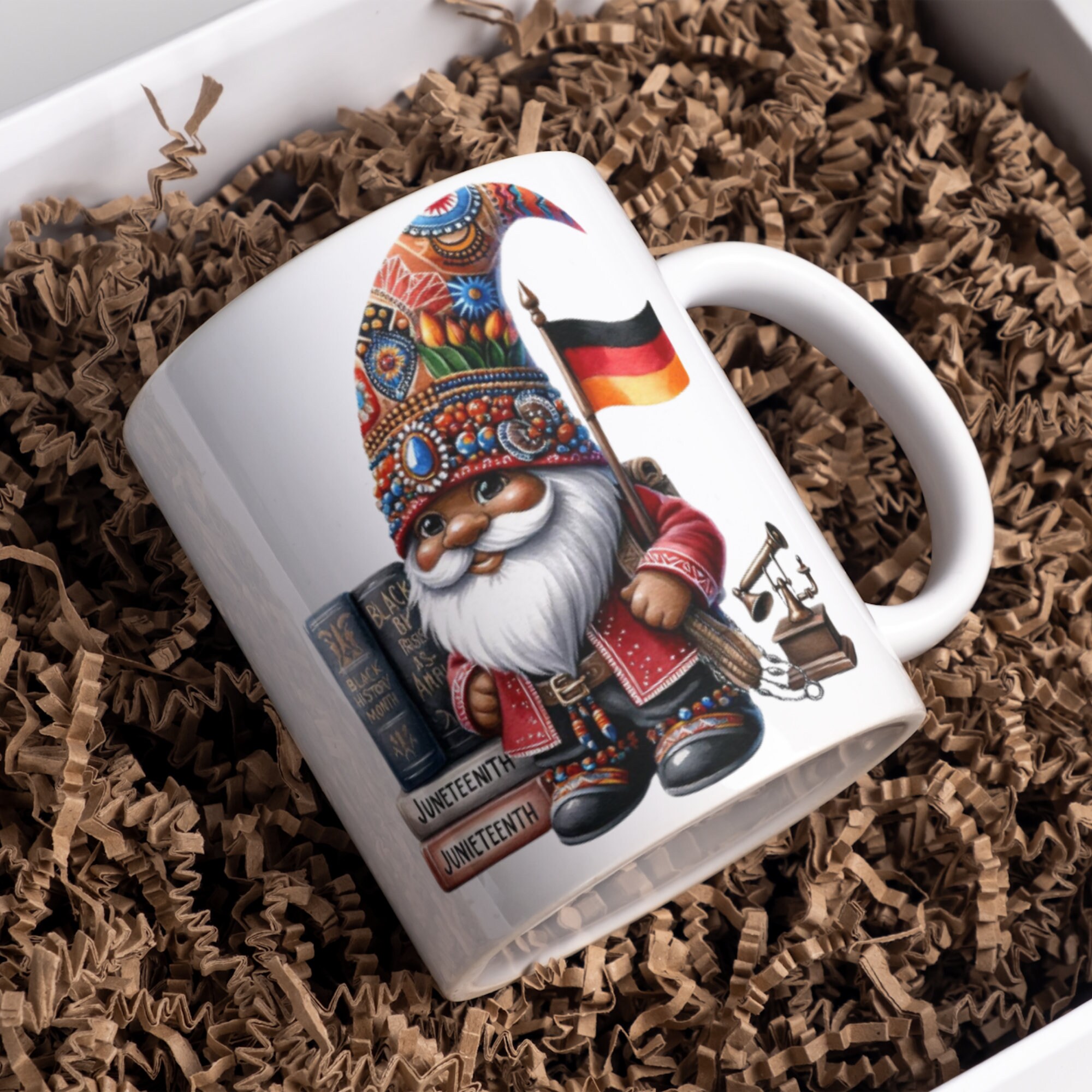 Watercolor Juneteenth Gnome Png Clipart, Black History Month, African ...