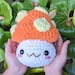 Mushroom Maplestory Crocheted Plush | Stuffed Toy | Video Game Plush ...
