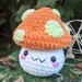 Mushroom Maplestory Crocheted Plush | Stuffed Toy | Video Game Plush ...