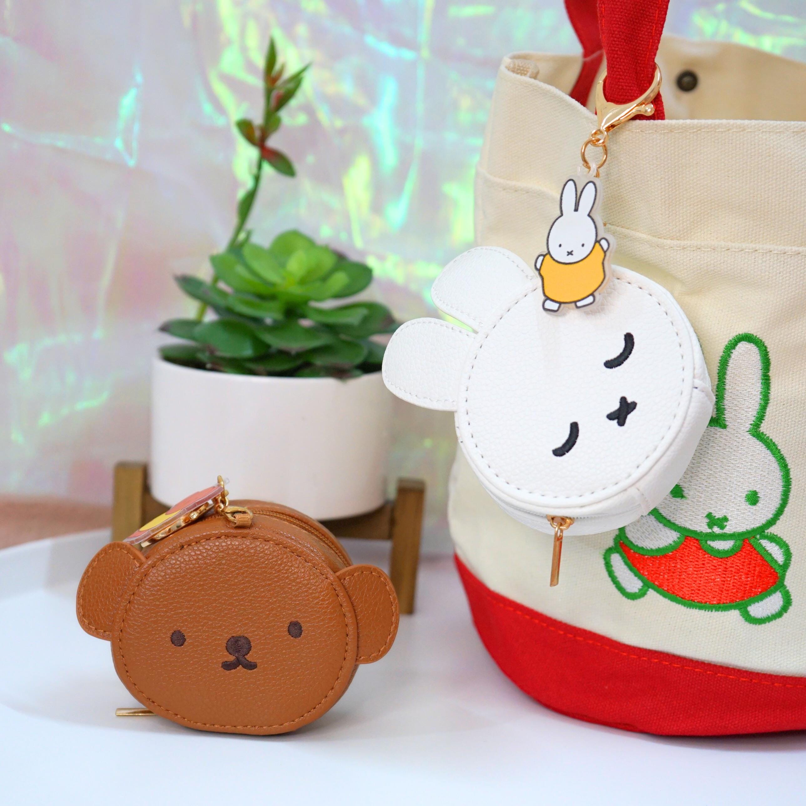 Bunny and Bear Coin Pouches - Cute Zipper Wallet for Coins & Essentials ...