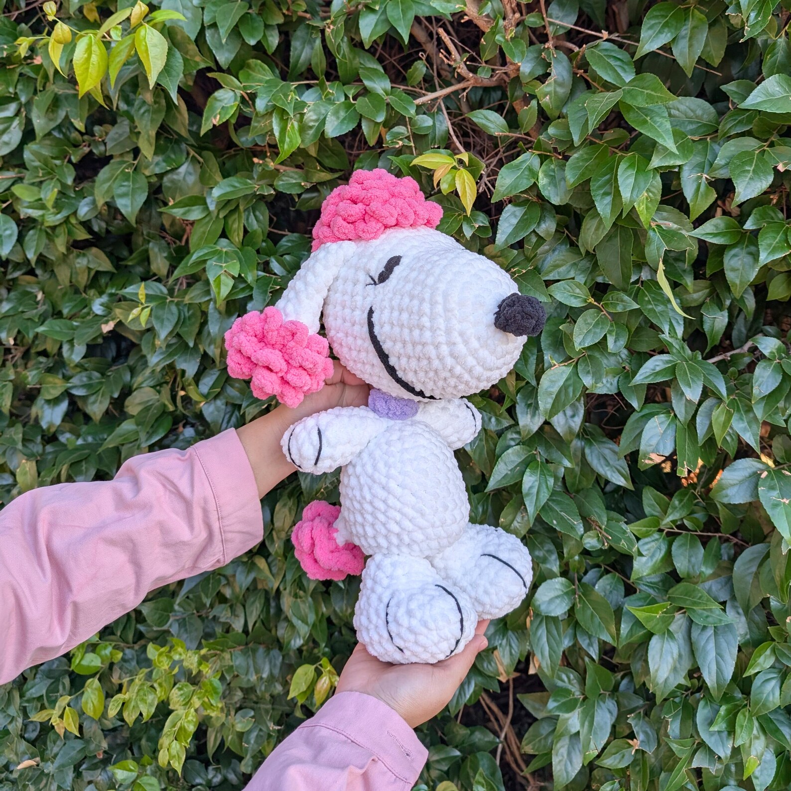 Fifi Poodle Snoop Girlfriend Crocheted Plush | Kid Friendly Animal ...