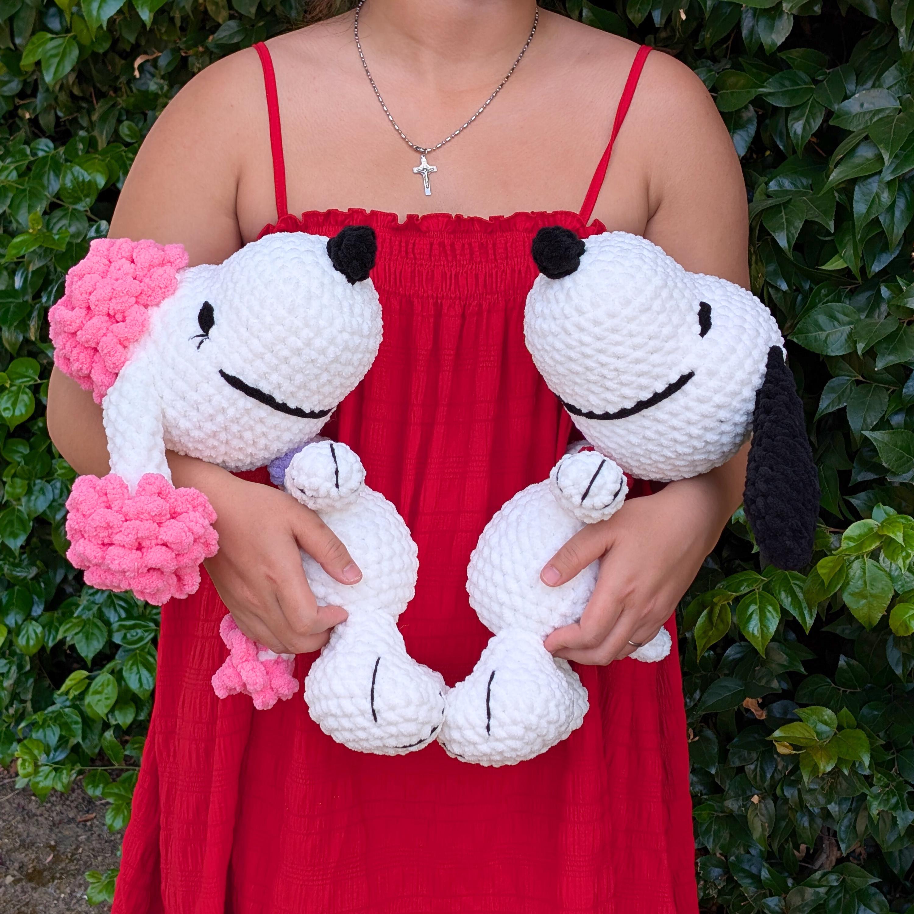 Fifi Poodle Snoop Girlfriend Crocheted Plush | Kid Friendly Animal ...