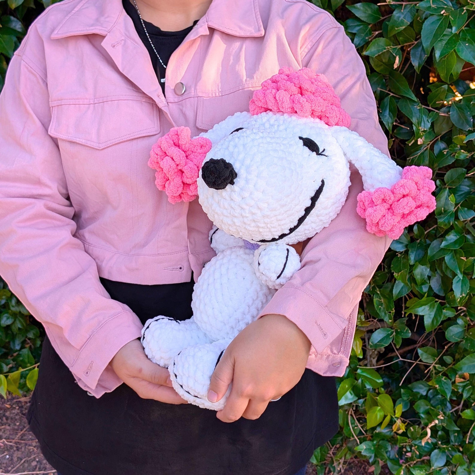 Fifi Poodle Snoop Girlfriend Crocheted Plush | Kid Friendly Animal ...